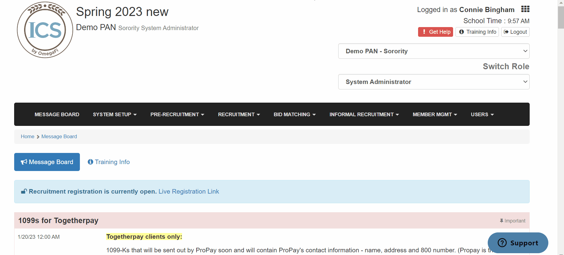 How to resend an activation email to a PNM – ICS