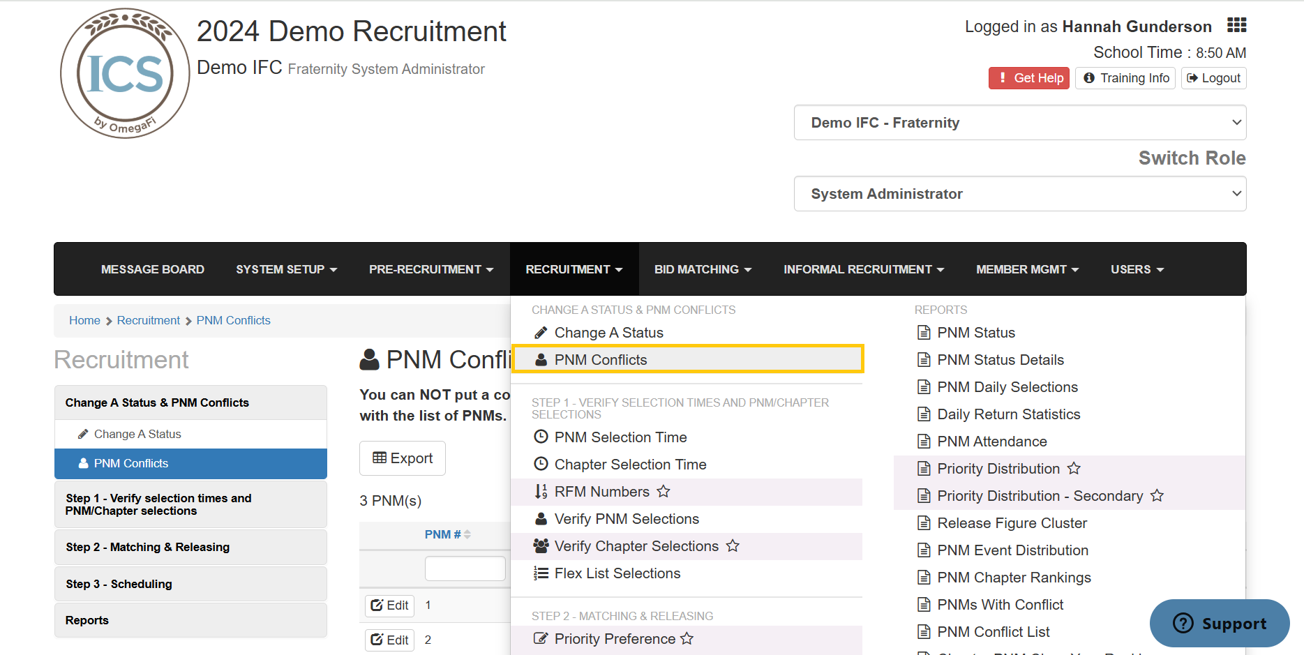 What are PNM Conflicts? – ICS