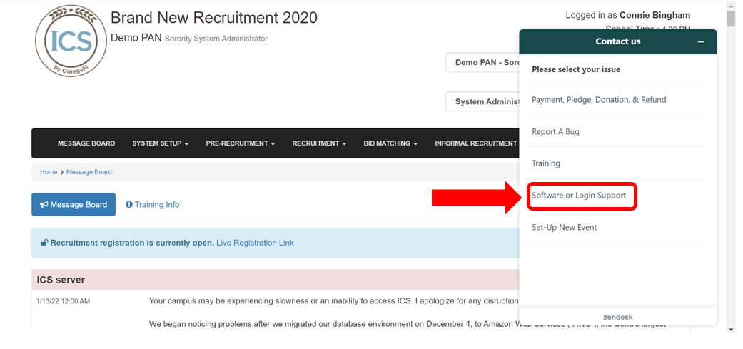 How do I submit a support request to ICS? – ICS