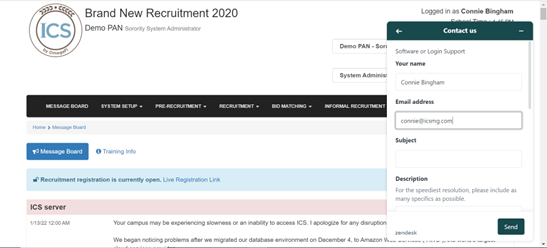 How do I submit a support request to ICS? – ICS
